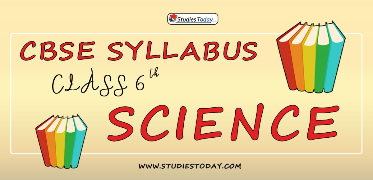 CBSE Class 6 Science Syllabus 2022 cbse-class-6-science-syllabus-2022